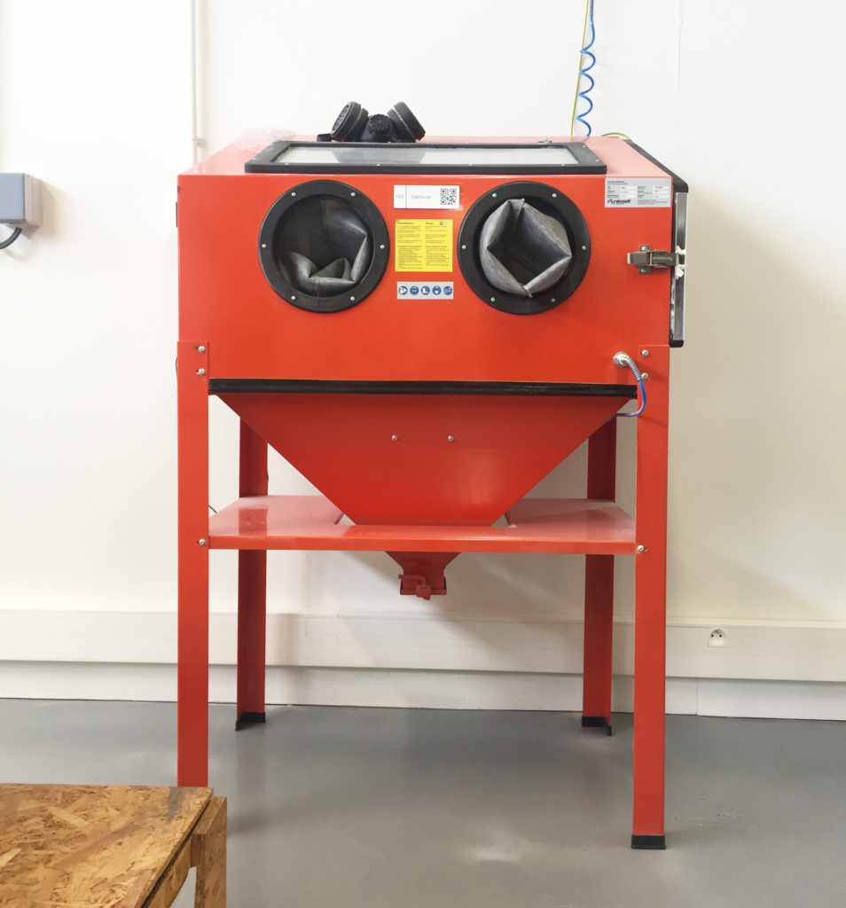 Sableuse réservation orléans - Industry Lab - MachinesIndustry Lab